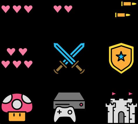 Download Game Interface Icons Set Wallpapers Com