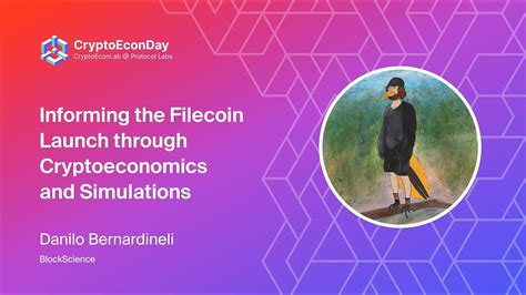 informing the filecoin launch through cryptoeconomics and simulations