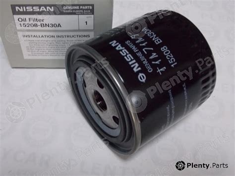 Genuine NISSAN part 15208-BN30A (15208BN30A) Oil Filter - Plenty.Parts