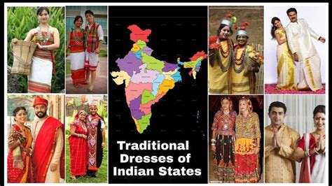 Traditional Dresses Of Indian States Indian 29 States Traditional