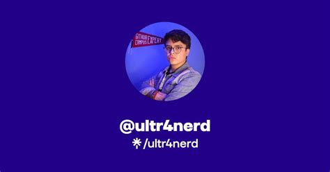 Ultr Nerd Instagram Linktree
