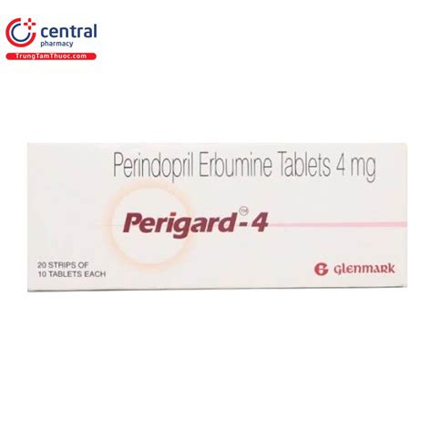 ChÍnh HÃng Thuốc Perigard 4 Thuốc điều Trị Cao Huyết áp Của Ấn Độ