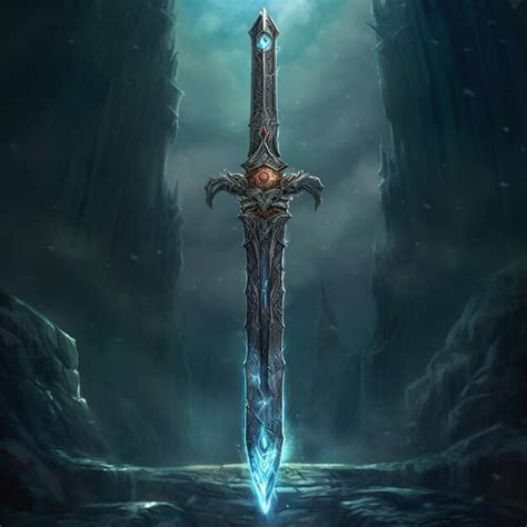 Premium Ai Image Visual Of Sword