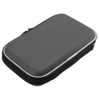 Harga Hard Pouch Universal Shockproof Protect Case Bag For Portable Hard Drive Grey Online