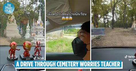 Teacher Goes Through Cemetery To Visit Students House