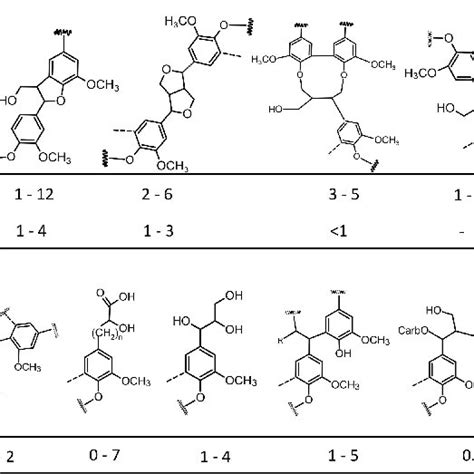 Example Of A Determination Of Lignin Structures In Native And Technical