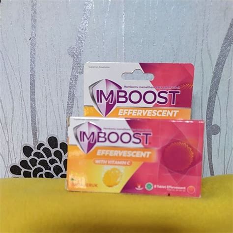 Jual Imboost Effervescent With Vitamin C 8 Tablet Shopee Indonesia