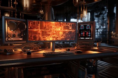 Premium Photo It Pros Troubleshooting Network Problems