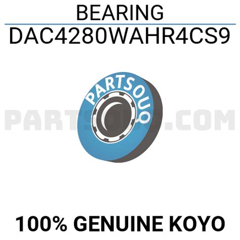 BEARING DAC4280WAHR4CS9 | KOYO Parts | PartSouq