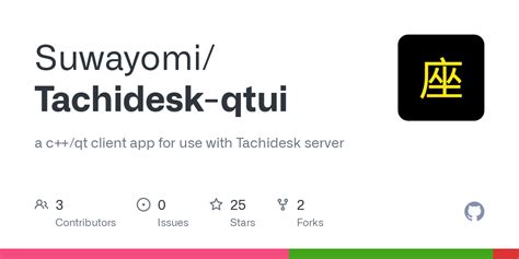 GitHub Suwayomi Tachidesk Qtui A C Qt Client App For Use With