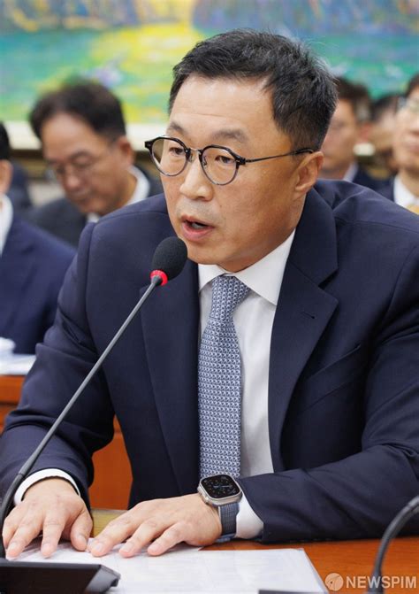 국정감사 증인 출석한 마크 리 애플코리아 대표