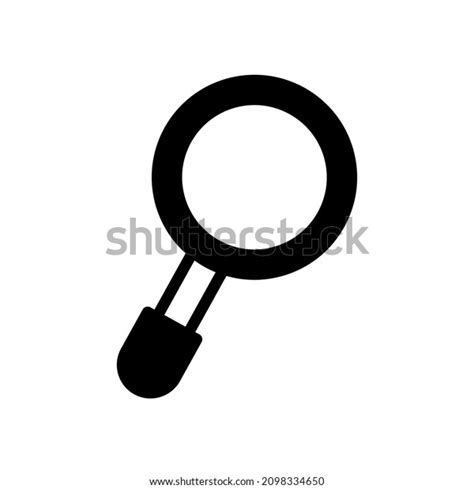 Magnifying Glass Icon Line Style Stock Vector Royalty Free 2098334650