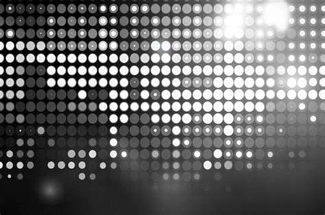 Abstract Circular Pattern In Grayscale Premium Ai Generated Image