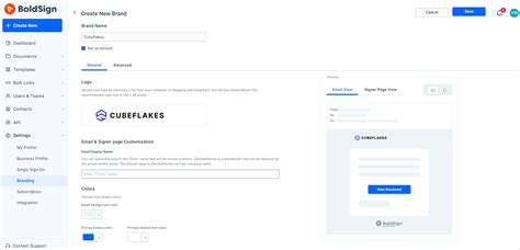 How To Create A Brand In Boldsign Boldsign Support
