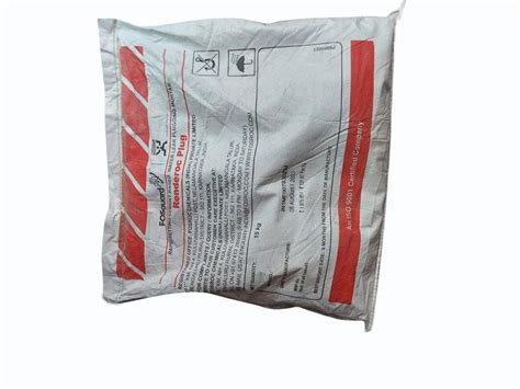 Fosroc Renderoc Plug Packaging Size 15 Kg Powder At ₹ 820 Kg In Faridabad