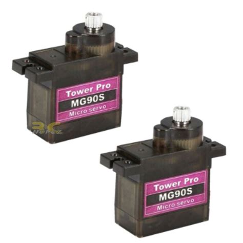 TowerPro MG90S 9g Micro Analog Metal Gear Servo 180 Degree With Servo