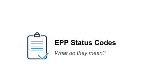 Technology Land Co Ltd EPP Status Codes คออะไร