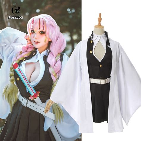 Demon Slayer Hashira Mitsuri Kanroji Cosplay Top Sk Gem