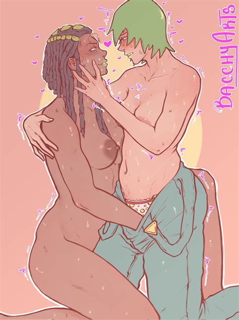 Rule 34 2girls Bacchyarts Black Hair Breasts Dark Skinned Female Dark