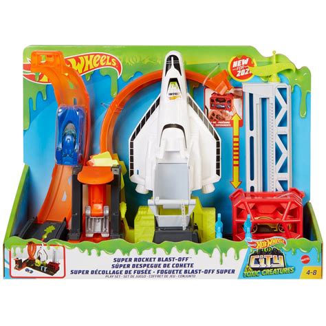 Hot Wheels City Super Sets Playset Case Entertainment Earth