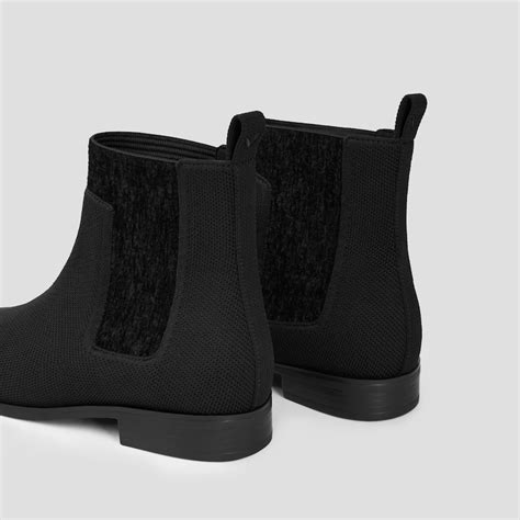Riley Pro Water Repellent Ankle Boots In Black Vivaia