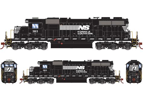 Sd38 Standard Dc Ns 3813 Athearn Rtr