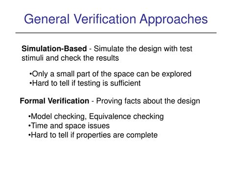 Ppt Functional Verification Challenges And Approaches In Detecting Design Errors Powerpoint