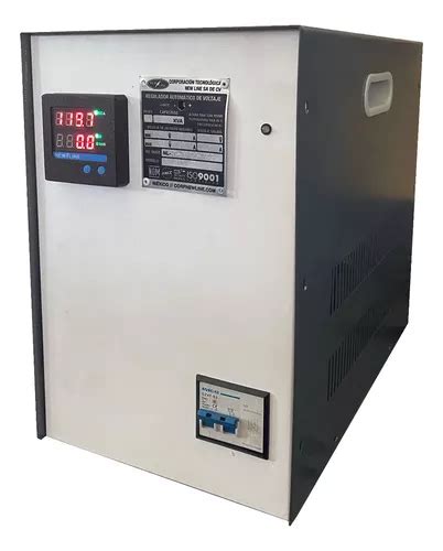 Regulador De Voltaje 2kva 2000w 220v Bifásico Sobrevoltaje