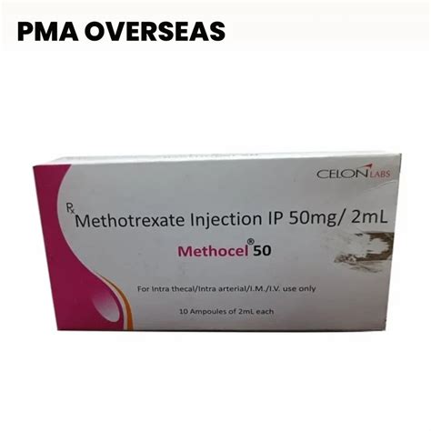 Methotrexate 50mg Methocel 50mg Injection 5 Ml In 1 Vial Prescription At Rs 360 Vial