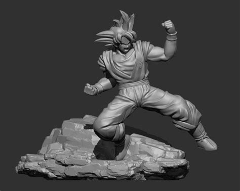 Fichier STL gratuit GokuObjet imprimable en 3D à téléchargerCults