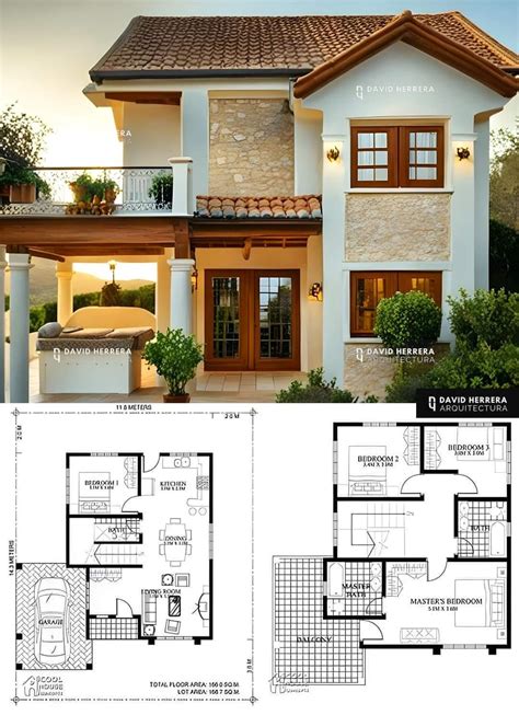 3 Bedrooms Home Design Plan 10x12m Samphoas Plan 661 Artofit