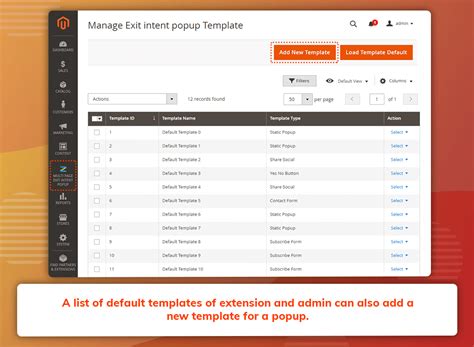 multi page exit intent popup m2