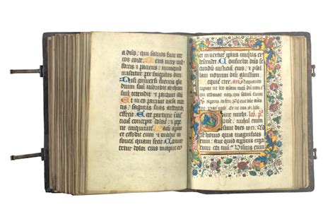 Bonhams Illuminated Manuscript Book Of Hours Use Of Sarum Holland