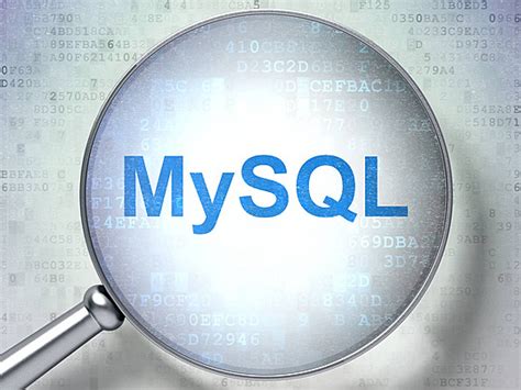 พื้นหลังแนวคิดซอฟต์แวร์ Mysql พร้อมแอปพลิเคชันดิจิทัลแก้วออปติคัลจาวา รูปถ่าย และรูปภาพสำหรับ