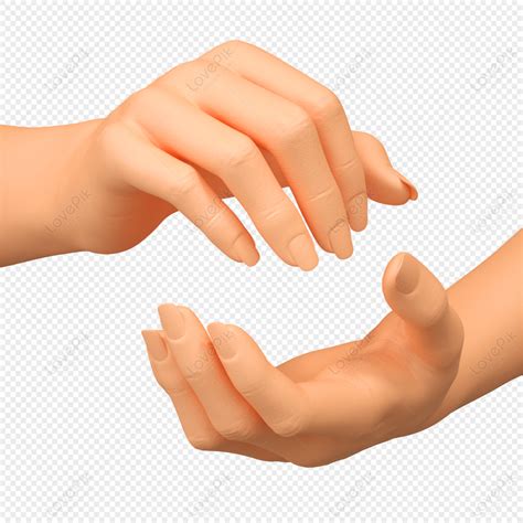 손 제스처 손 모델 3d 무료 버클 Png 일러스트 무료 다운로드 Lovepik