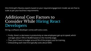 Hire Best Reactjs Developers In India Pptx