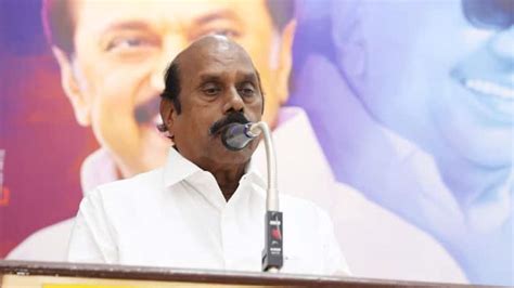 Minister Av Velu Accuses Central Government Of Cheating Tamil Nadu In