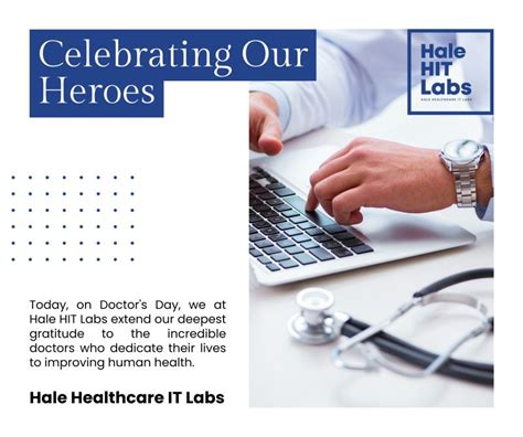 Hale Healthcare It Labs On Linkedin Nationaldoctorsday