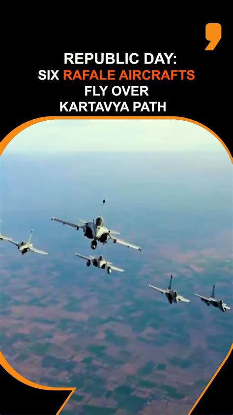 Six Rafales Fly Over Kartavya Path In ‘marut Formation News News9live