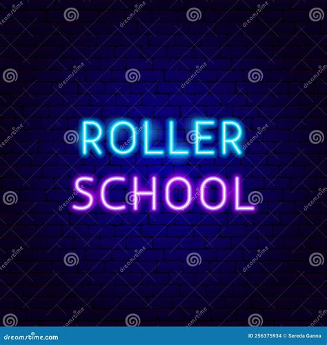 School Neon Icon Simple Thin Line Outline Vector Of School Icons For
