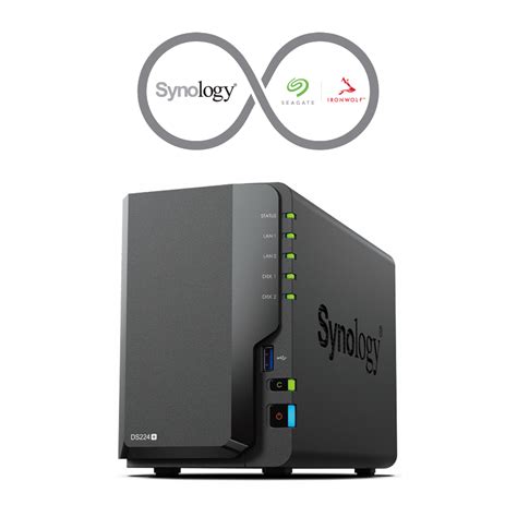Synology Diskstation Ds224 2 Bay With Intel Celeron J4125 Quad Core