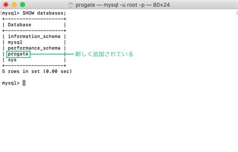 Mysqlでデータベースを作成しよう プログラミングの入門なら基礎から学べるprogate プロゲート