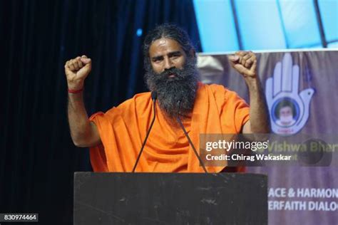 Guru Swami Baba Ramdev Photos And Premium High Res Pictures Getty Images