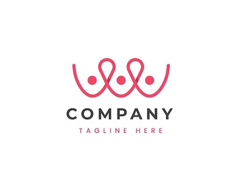 Premium Vector People Connect Together Human Unity Logo Vector Icon