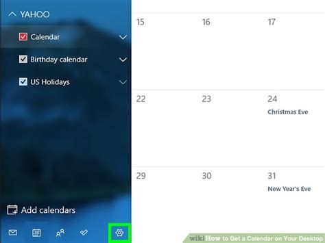 Ways To Get A Calendar On Your Desktop WikiHow Ways To Get A Calendar On Your Desktop WikiHow