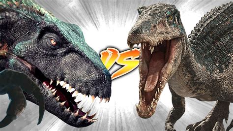 Spinosaurus And Baryonyx Vs Indominus Rex And Indorap