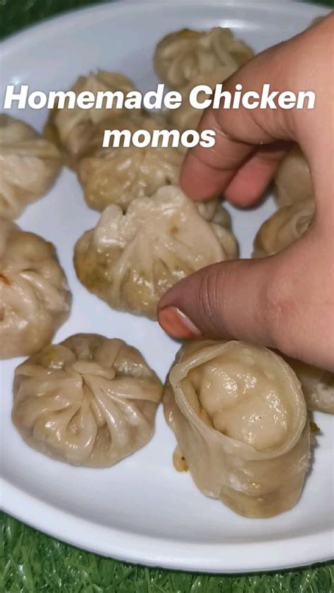 Homemade Chicken Momos ️🏡 Momos Recipe Chicken Snacks Chicken Momo