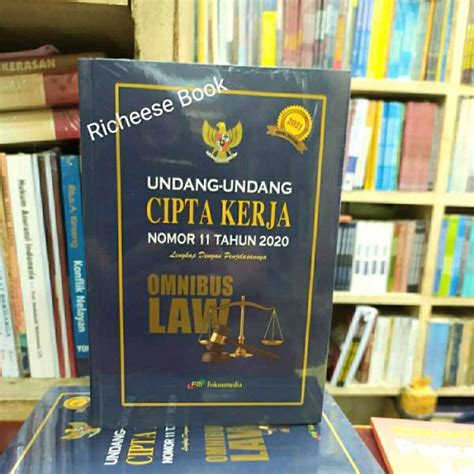 Promo Undang Undang Cipta Kerja Omnibus Law Uu Nomor 11 Tahun 2020