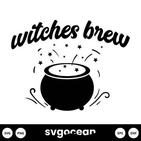 Witches Brew Svg Vector For Instant Download Svg Ocean — Svgocean