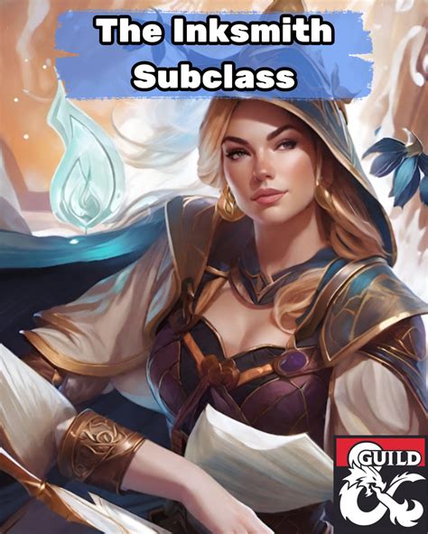 The Ink Smith Artificer Subclass Dungeon Masters Guild Dungeon
